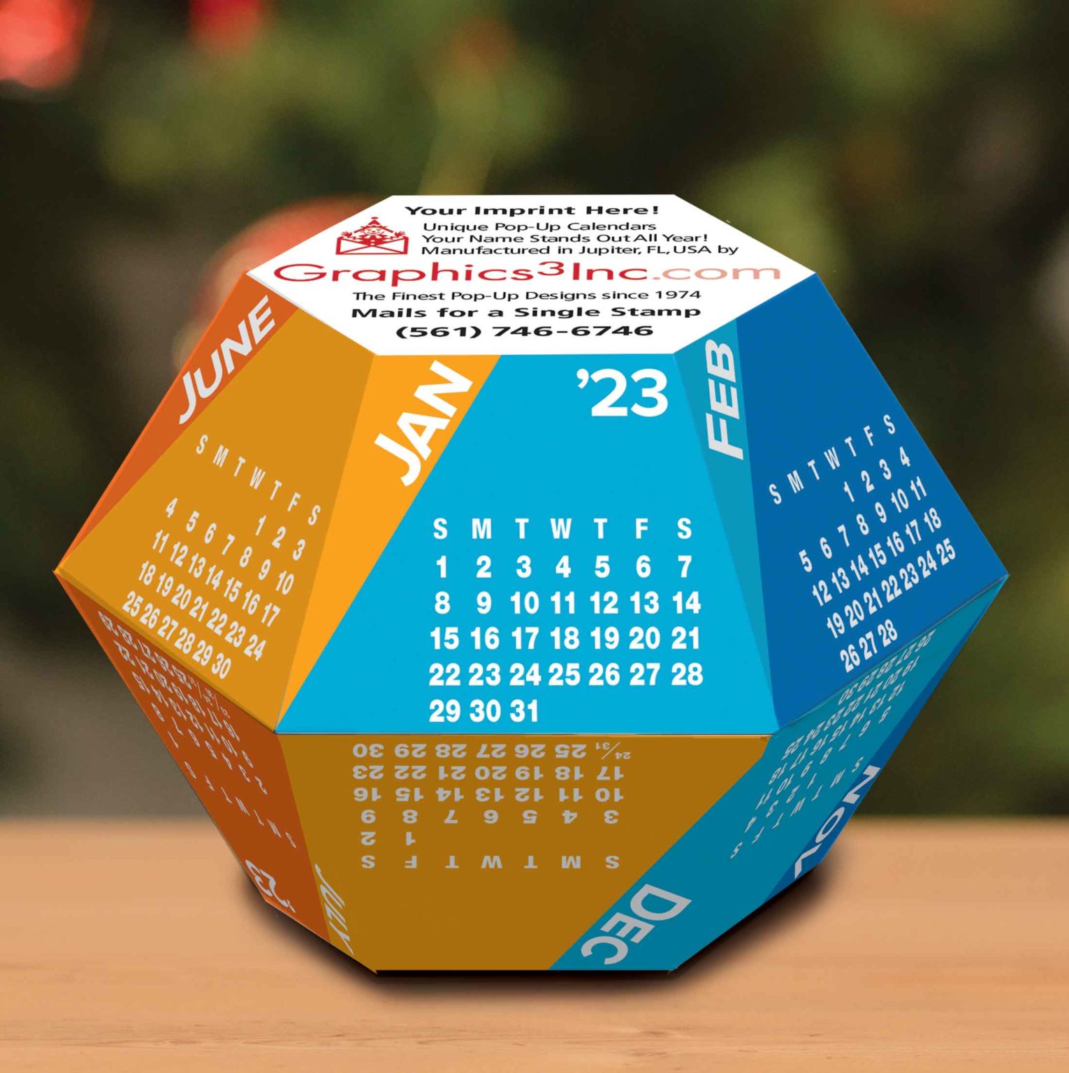 Pop-Up Calendars Archives - Graphics3 Inc