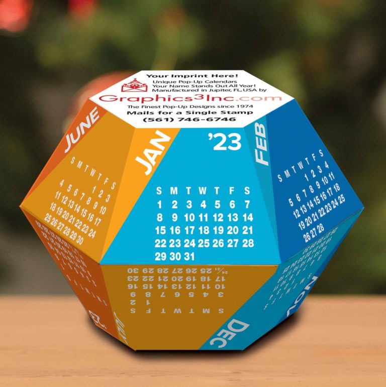 Pop-Up Calendars Archives - Graphics3 Inc