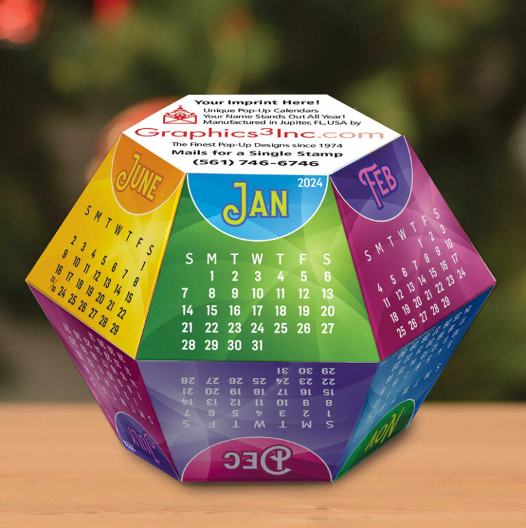 Pop-Up Calendars Archives - Graphics3 Inc