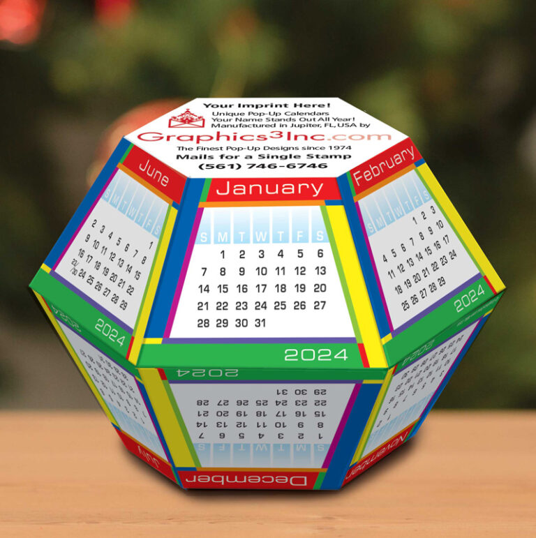 Pop-Up Calendars Archives - Graphics3 Inc