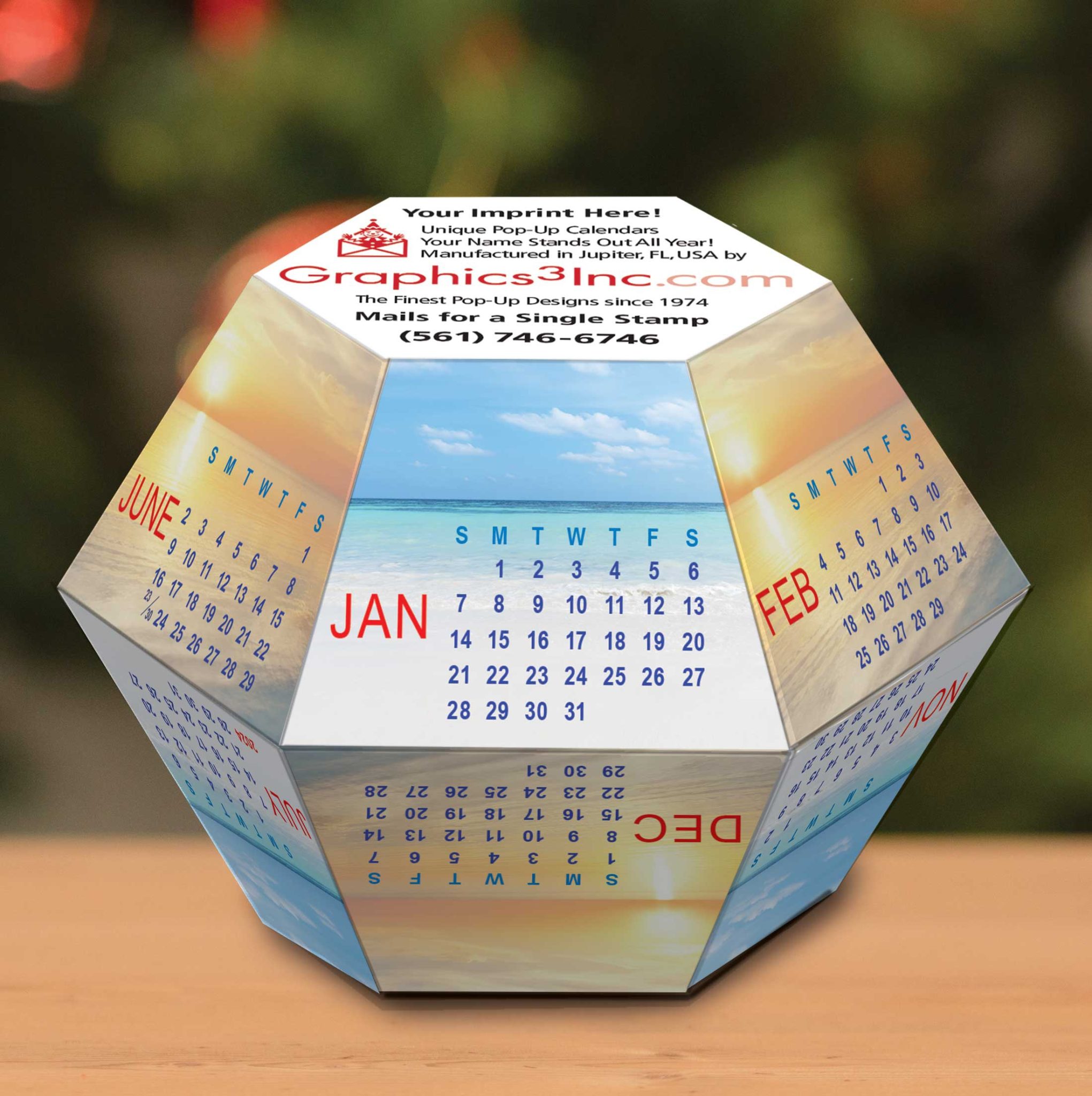 Pop-Up Calendars Archives - Graphics3 Inc