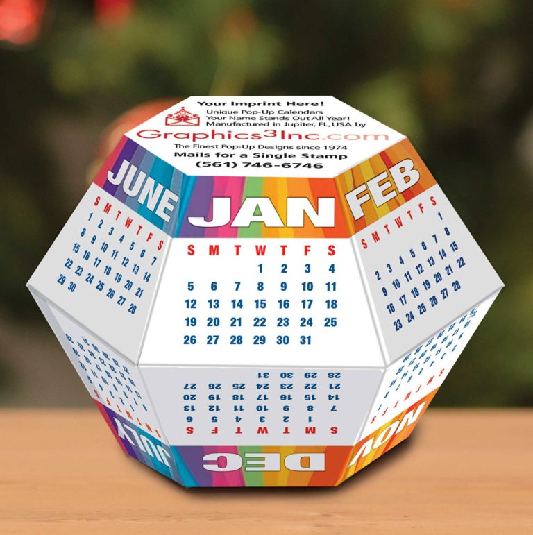 Pop-Up Calendars Archives - Graphics3 Inc